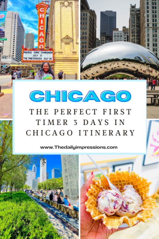 The perfect first-timer 3 days in Chicago itinerary | The Daily Impressions